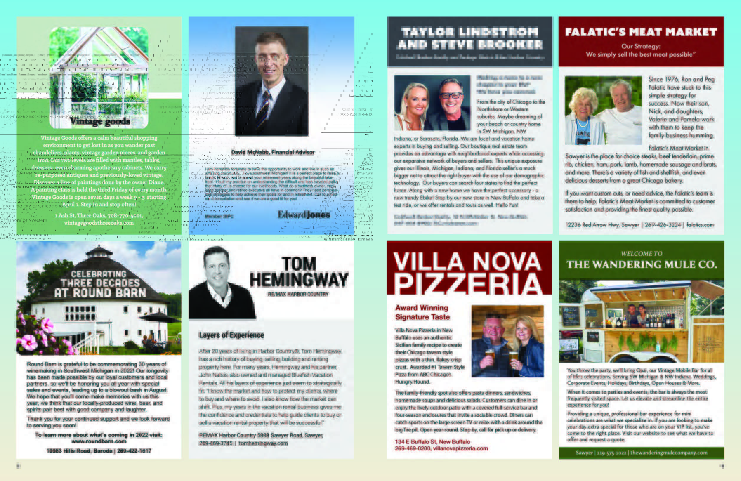 Harbor Country Guide Ads - Harbor Country Chamber of Commerce - MI